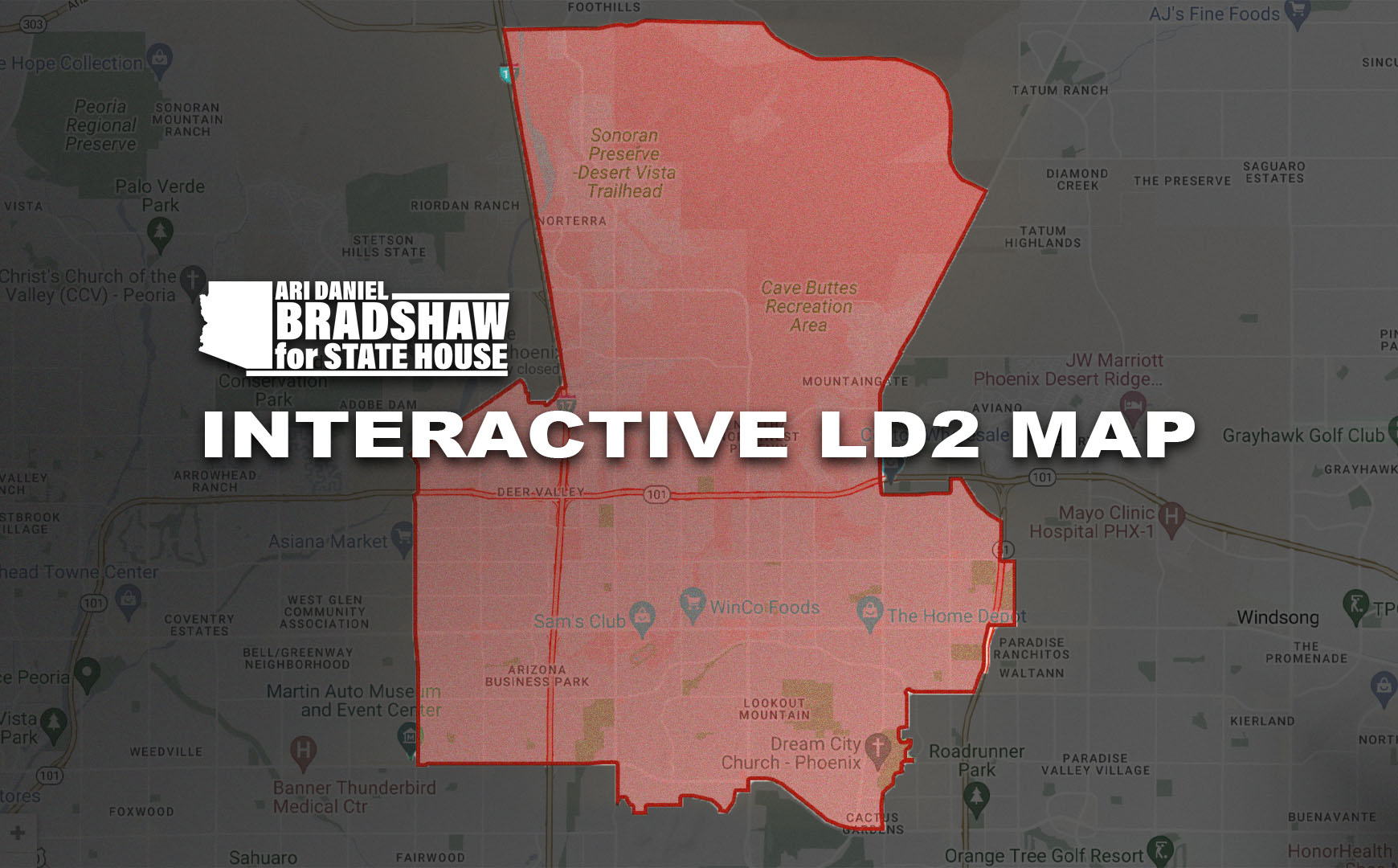 Interactive LD2 Map - Vote Bradshaw • Bolick • Wilmeth